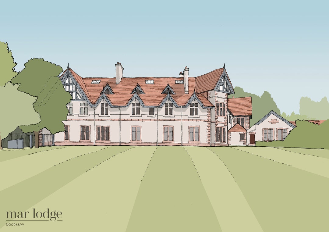 Mar Lodge Print - Etsy