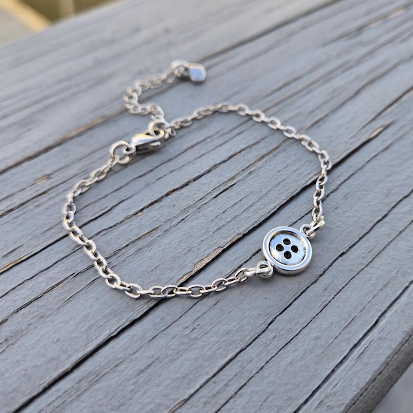Button Bracelet - Etsy