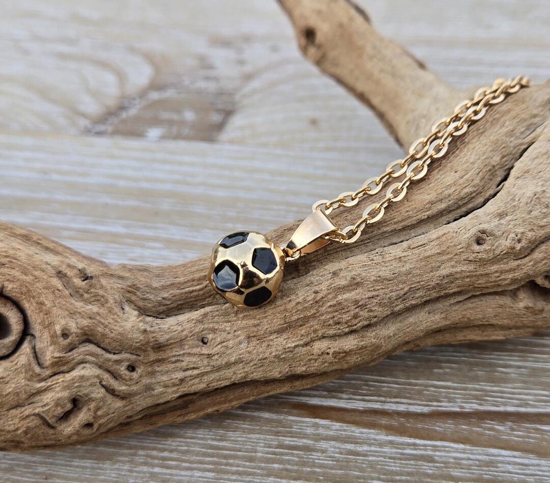 Soccer Ball Necklace. CHOOSE YOUR COLOR. Gifts for Him, Gift for Her ...