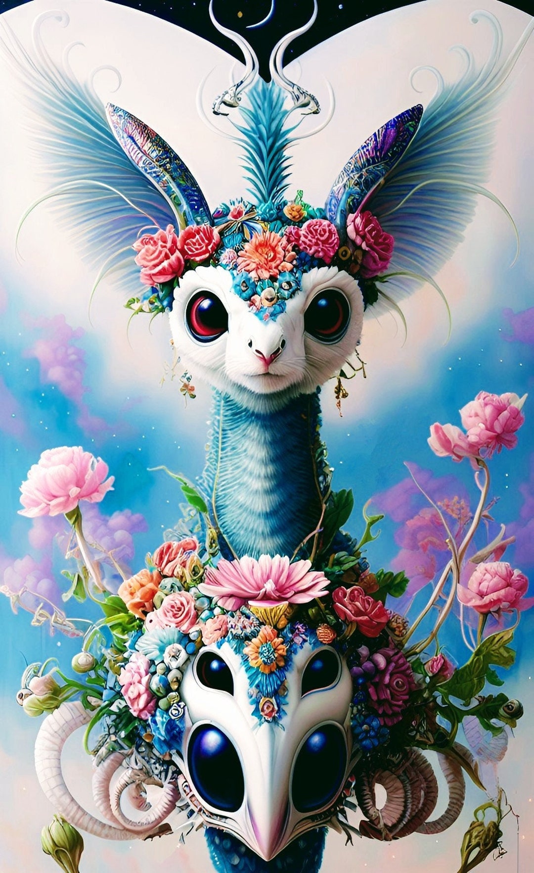 Unique Alien Creatures Digital Art Print Download Instantly - Etsy