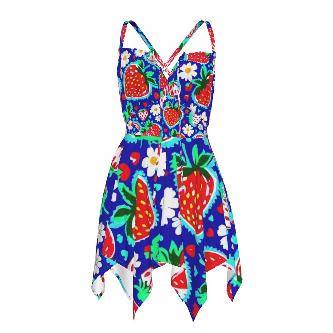Strawberry Summer Sun Dress, Feel Fun and Flirty in This Cute Sundress ...
