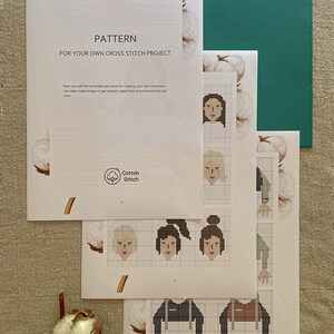 Kit to Create Your Own Cross Stitch Pattern From a Set of Templates ...