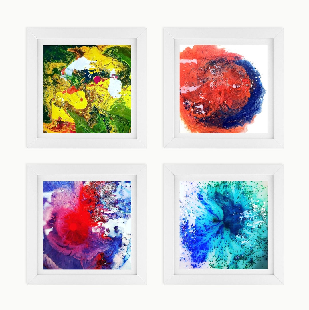 Pouring Art Prints - Etsy