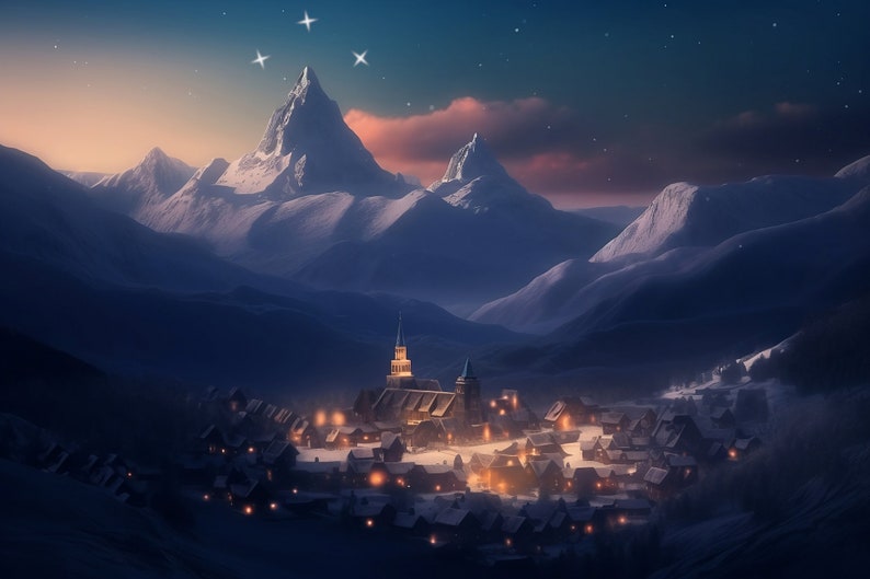 DIMENSION Velaris Background Ramiel Night Court City - Etsy