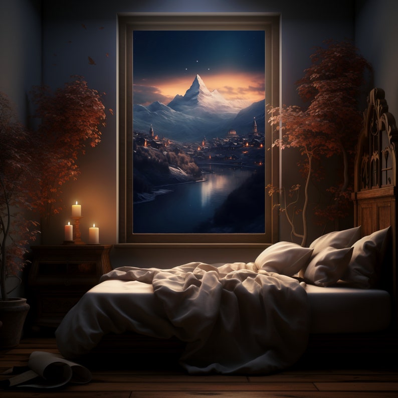 Digital Download Acotar | Velaris Landscape | Reflections | City of ...
