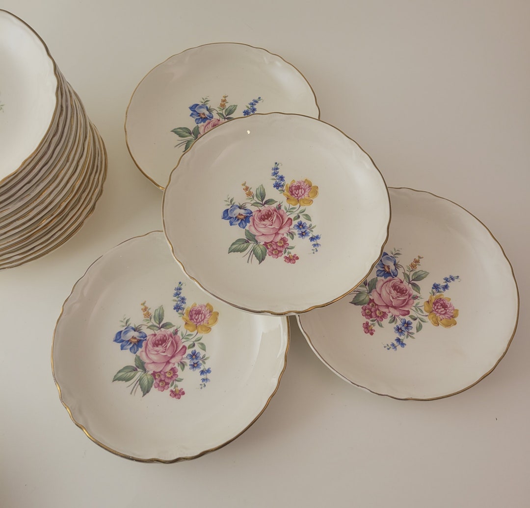 Scio hazel ranson Shape 6 Inch Saucers Lot of 18 - Etsy