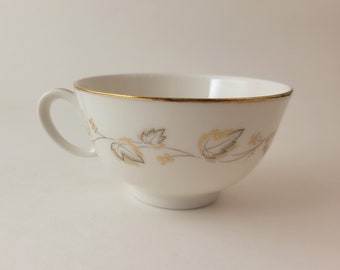 Vintage Noritake China Gold Ivy Cup and Saucer - Etsy