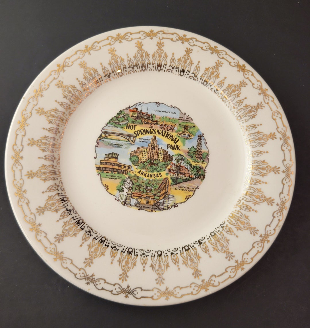 Hot Springs National Park 7.5 Inch Plate - Etsy