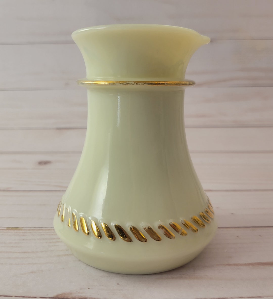 Wheatonware cerama Pottery Opal Glass cream Creamer - Etsy