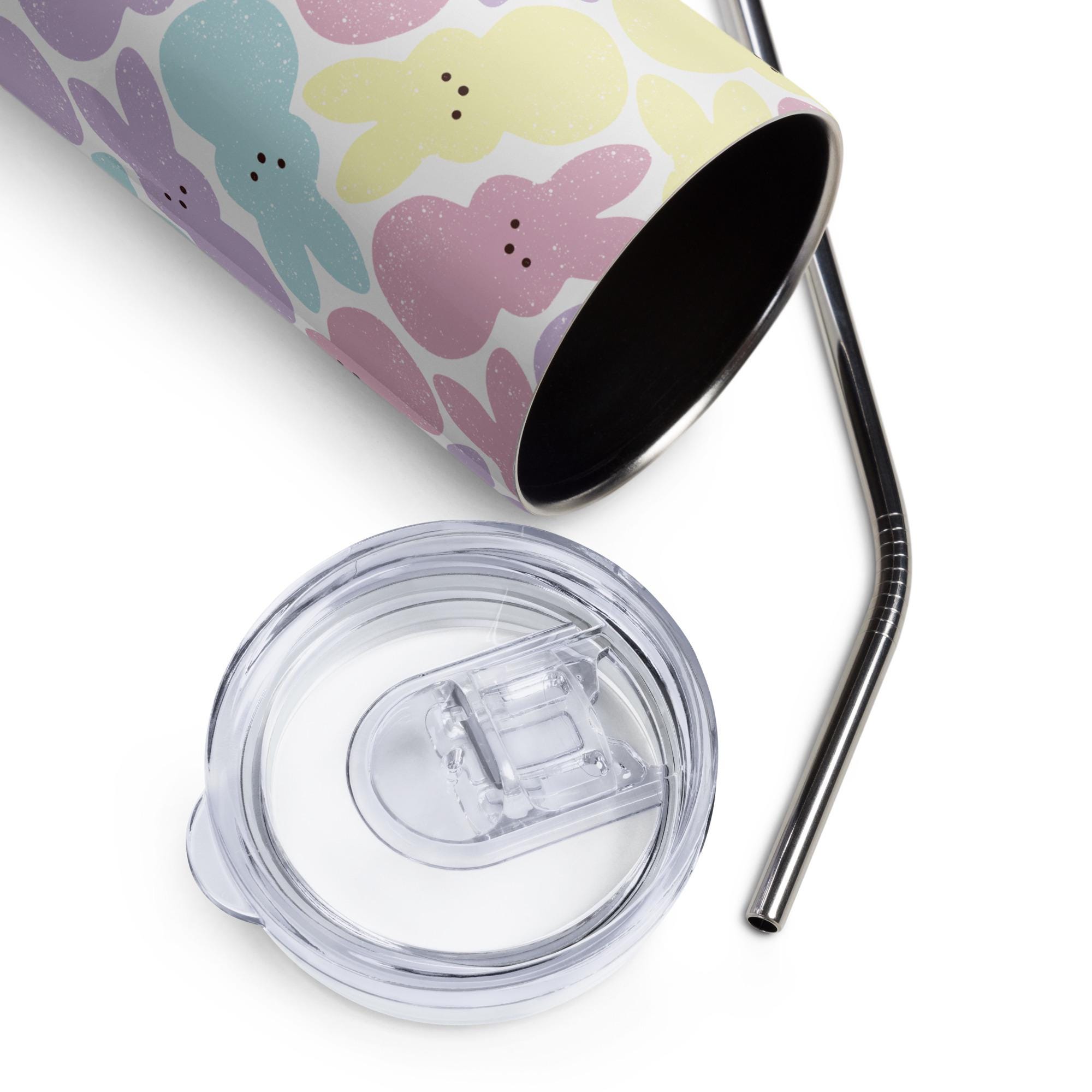 Easter Peep Stainless Steel Tumbler, Easter Ice Coffee Cup, Easter ...