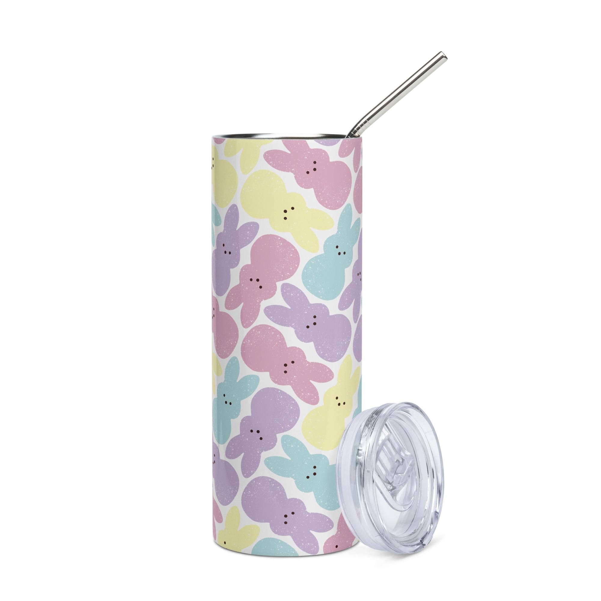 Easter Peep Stainless Steel Tumbler, Easter Ice Coffee Cup, Easter ...