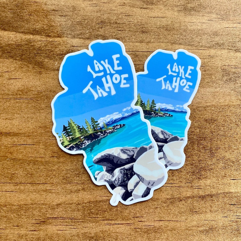 Lake Tahoe Sticker - Etsy