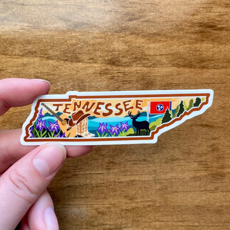 Tennessee Sticker - Etsy