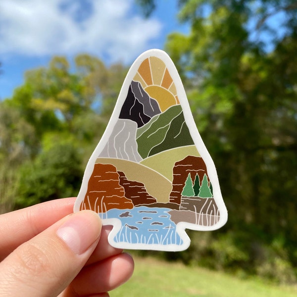 Nature Sticker - Etsy