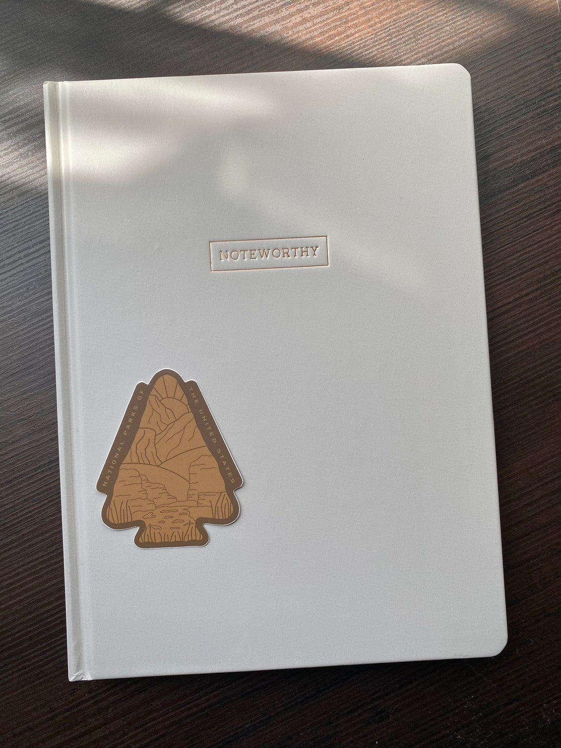 National Parks of the US Sticker Arrowhead, Outdoor Lover, Outdoorsy ...