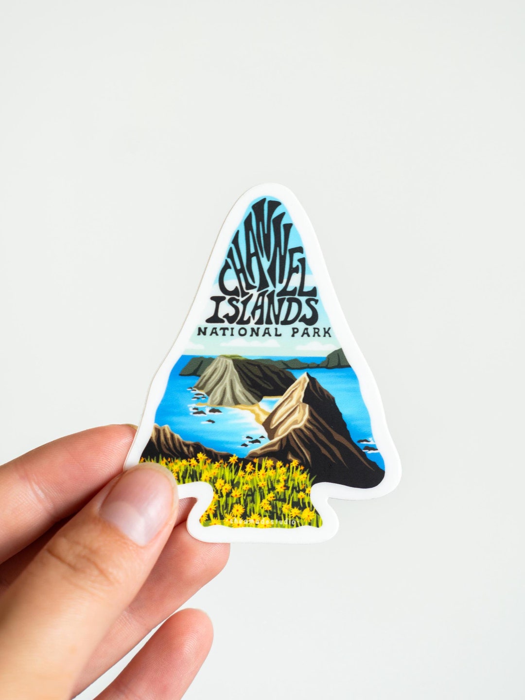 Channel Islands National Park Sticker | Arrowhead, Outdoor Lover ...