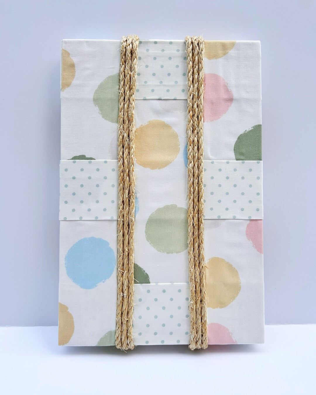 Wall Decor Polka Dot Pastel Color Wall Art Eclectic Wall Hanging ...