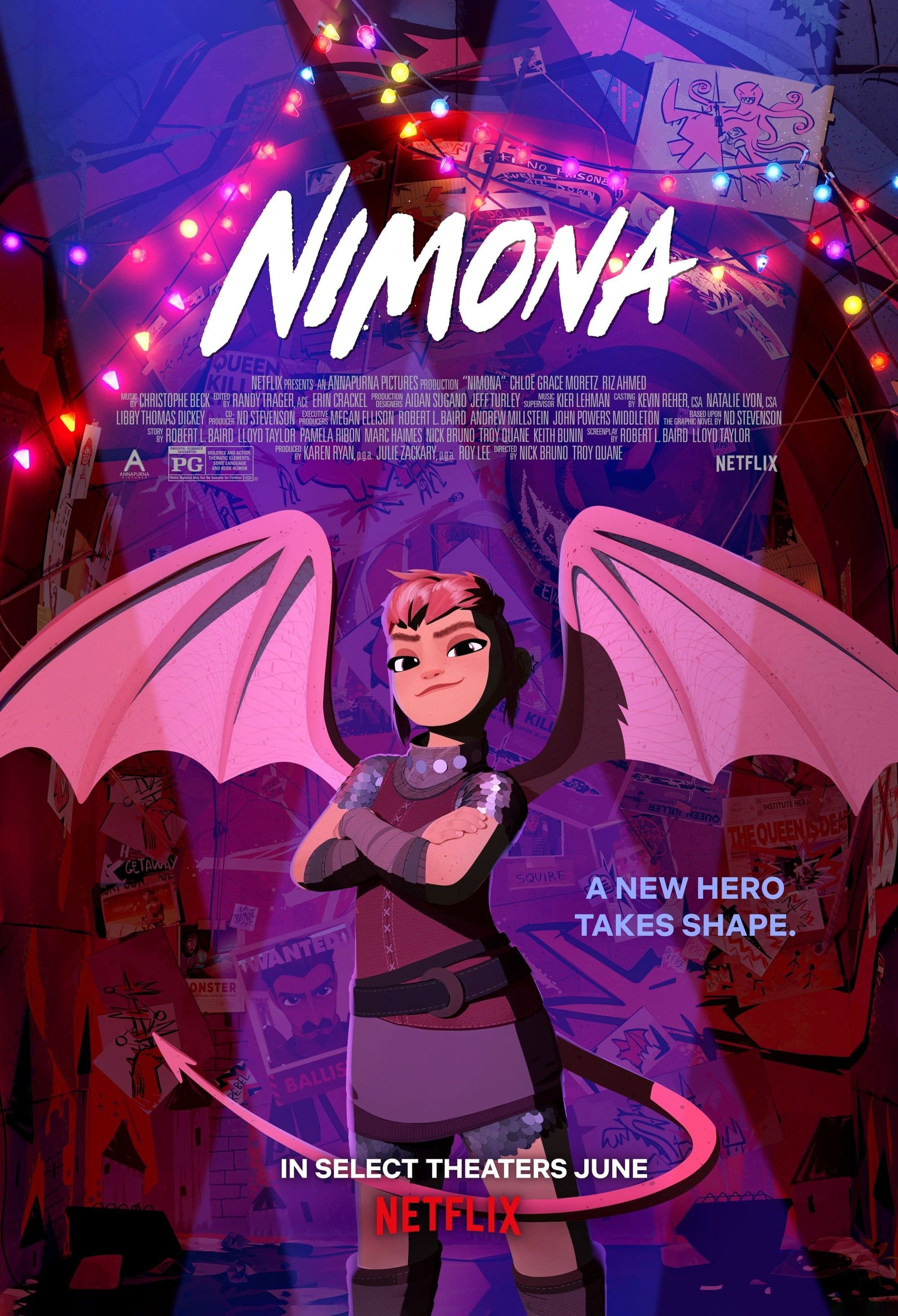 Nimona Kids Cartoon Movie Unframed Print | 586 | 587 | 588 | 589 | - Etsy