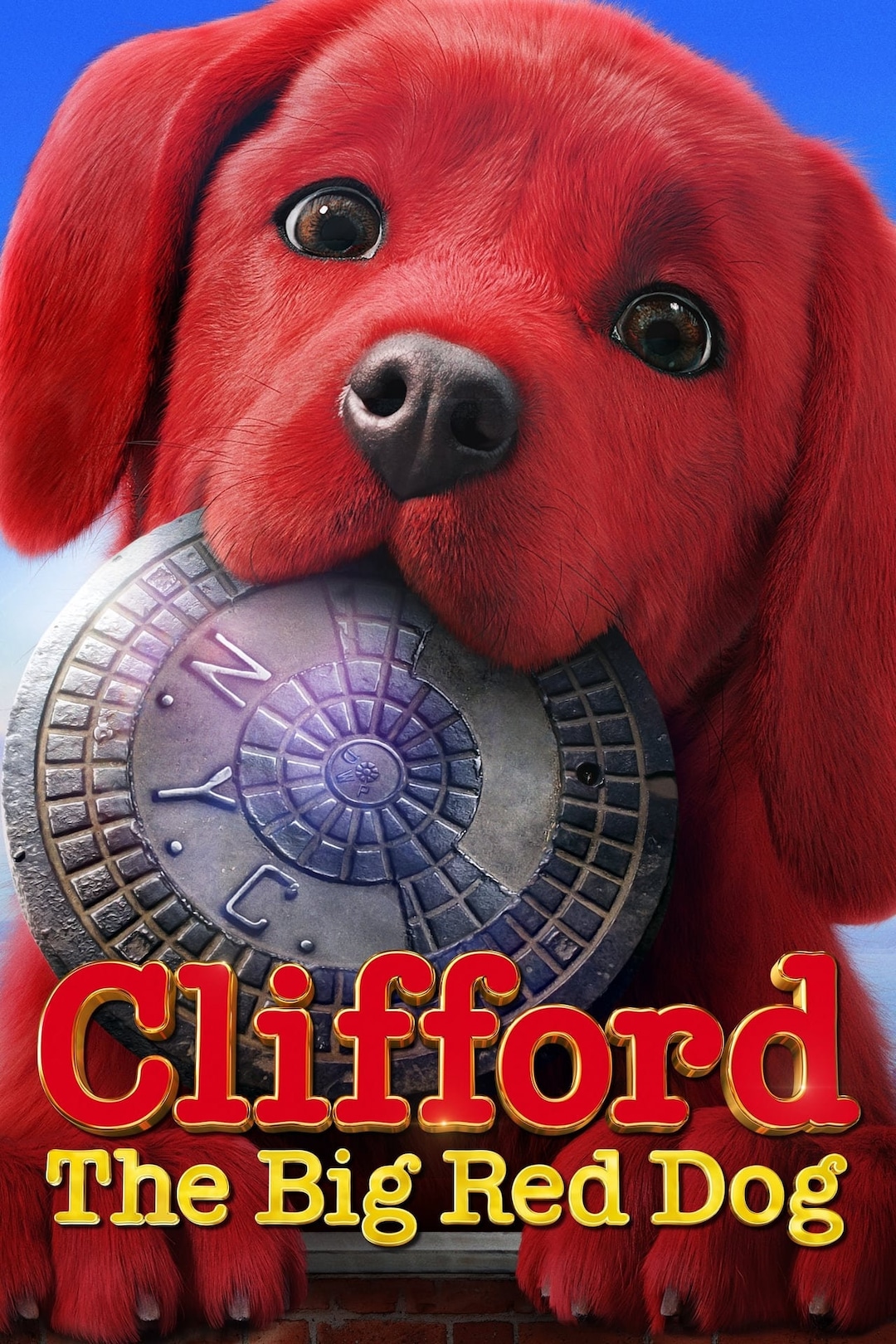 Clifford the Big Red Dog Poster Kids Cartoon Movie Unframed Print | 02 ...