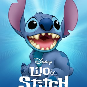 Lilo and Stitch Kids Cartoon Movie Unframed Print | 107 | 108 | 109 ...