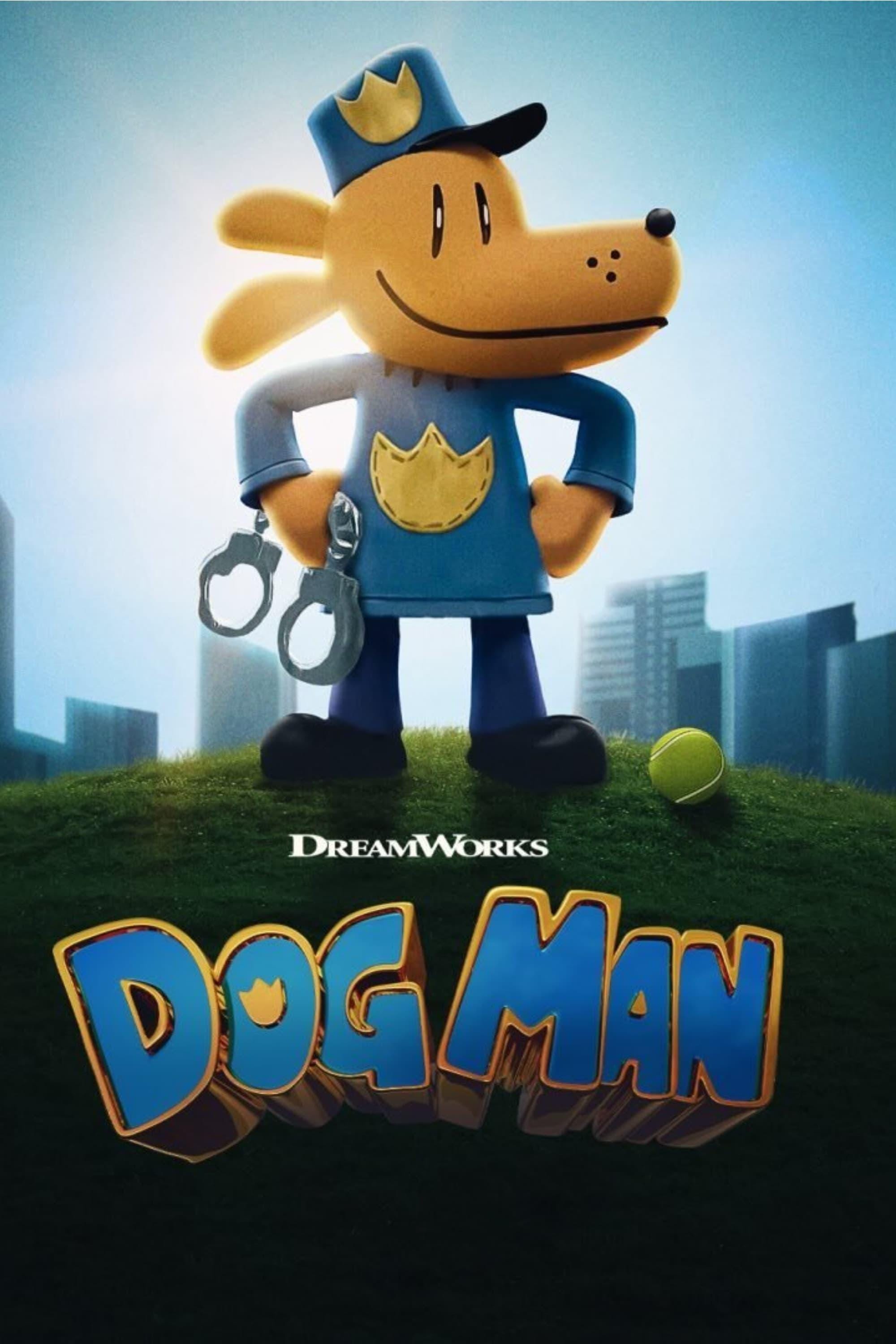 Dog Man Cartoon Movie Poster 2025 Kids Animated Movie Unframed 1077 ...