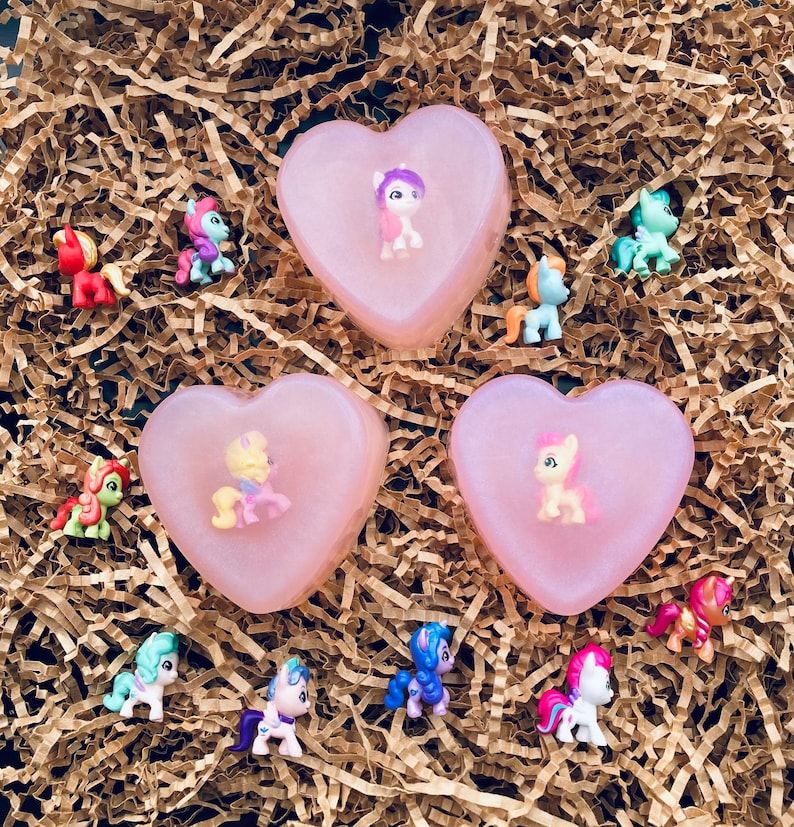 My Little Pony Heart Soap - Etsy