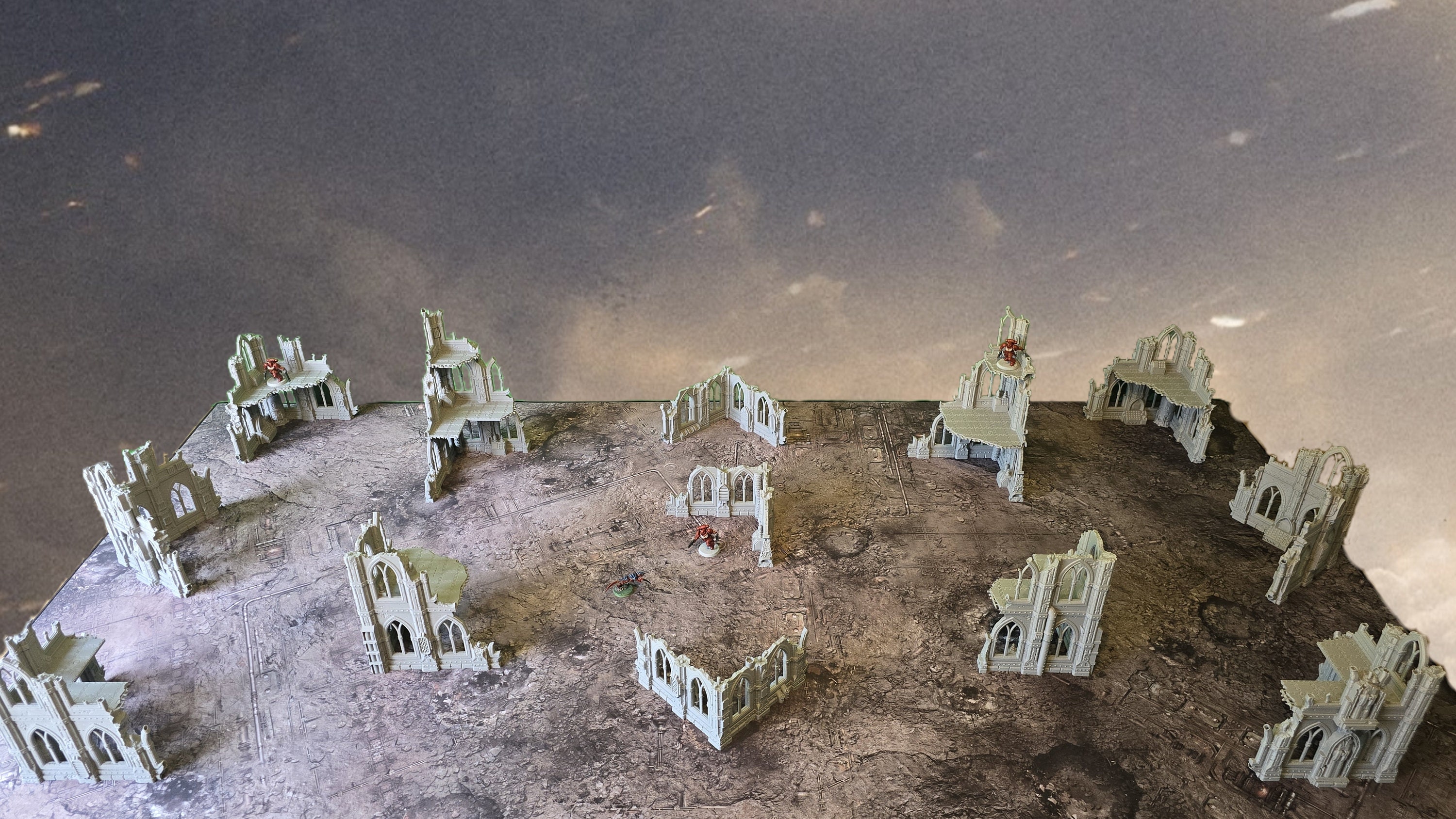 Tabletop Terrain Bundle Gothic Sci-fi Ruins RPG & Wargame Scenery ...