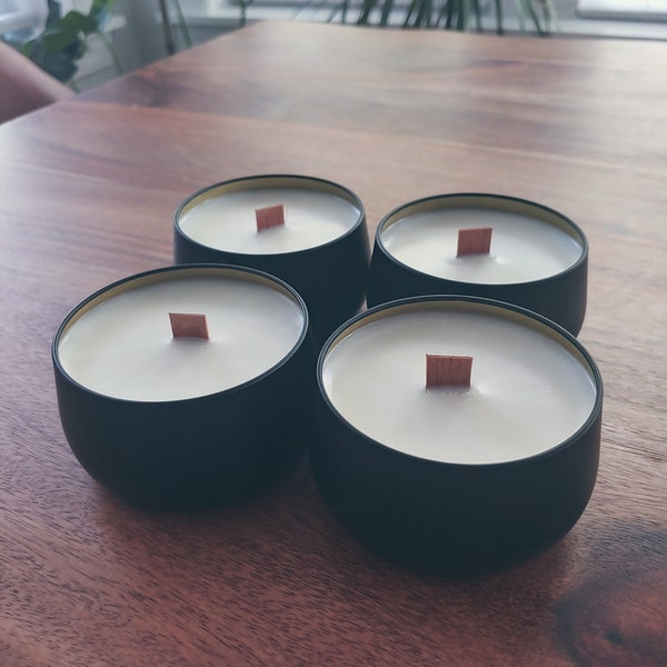 Wood Wick Candle - Etsy