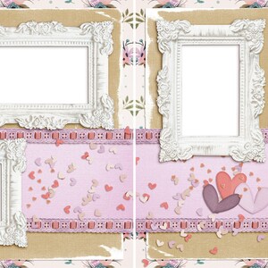 Love - Valentine - EZ Digital Quick Page Bundle - Digital Scrapbooking ...
