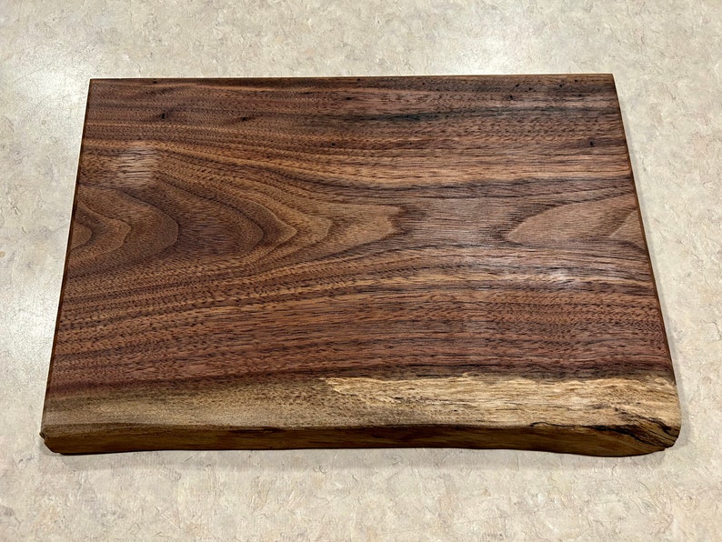 Customizable Solid Black Walnut Cutting Board - Etsy