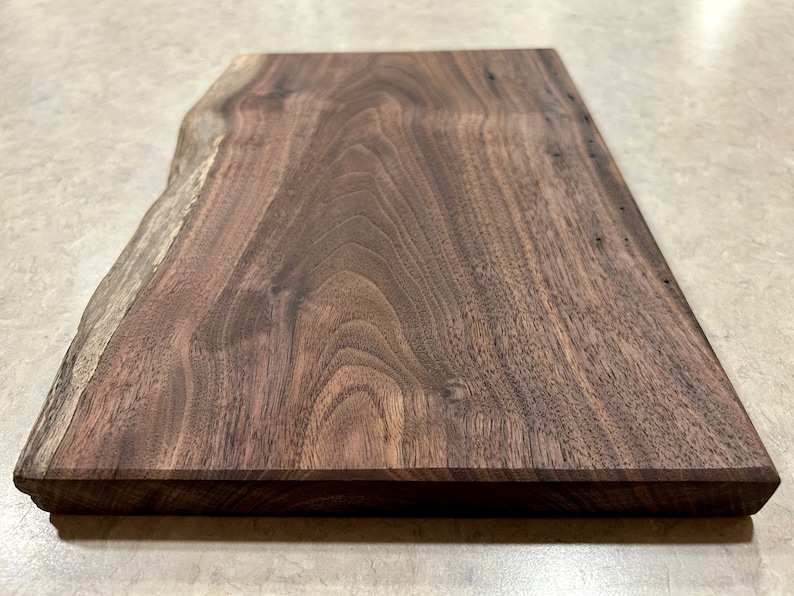 Customizable Solid Black Walnut Cutting Board - Etsy