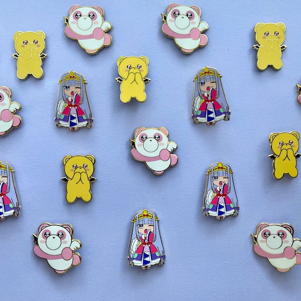 Anime Enamel Pins - Etsy