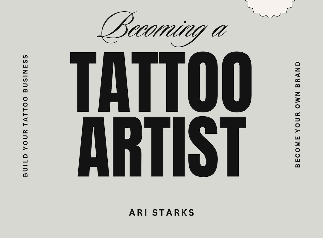 Tattoo 101 E-book 50 Pages of Key Information - Etsy