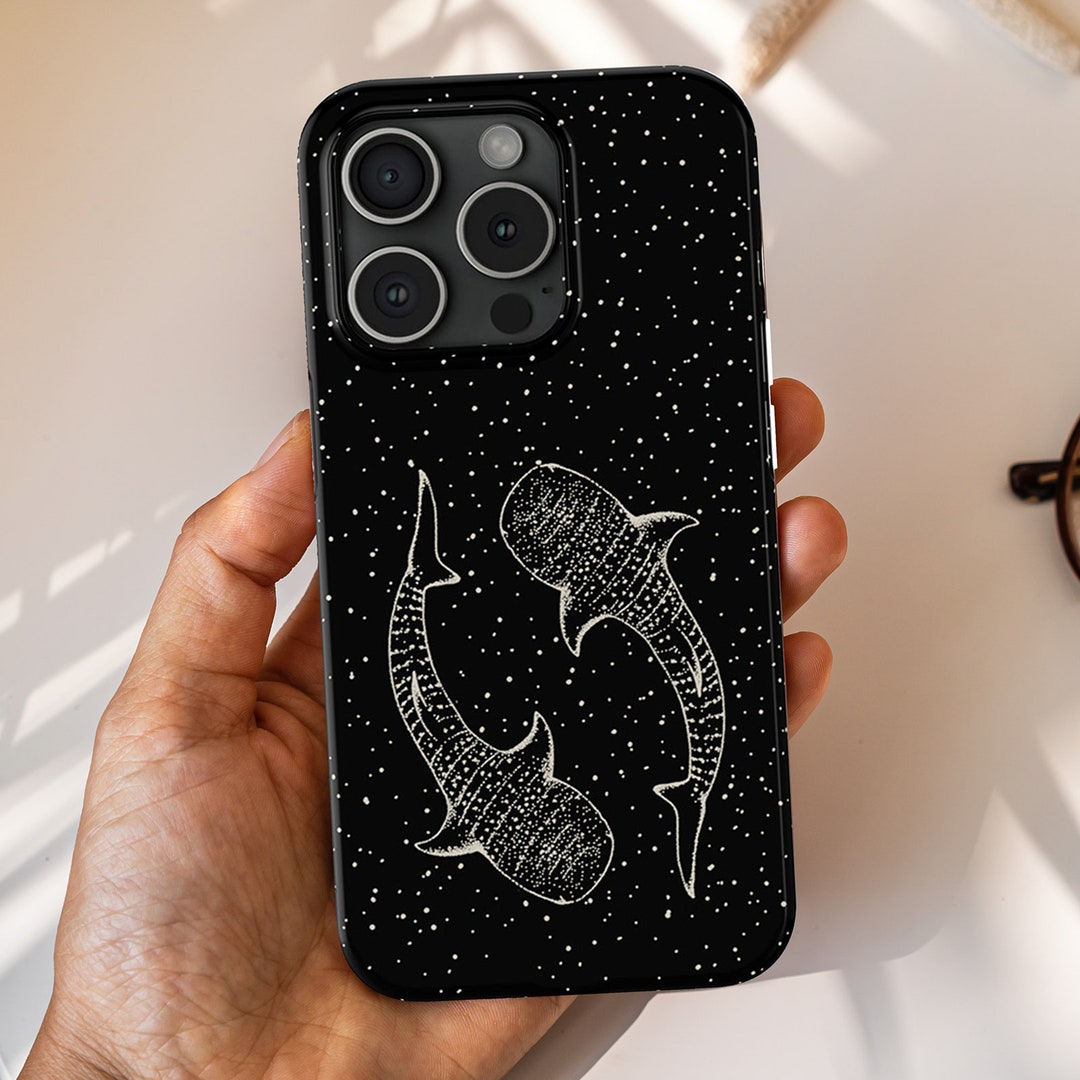 Whale Shark Phone Case Super Slim Case Black - Etsy