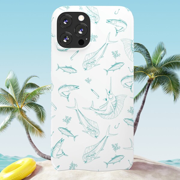Tuna Fishing iPhone Case - Etsy