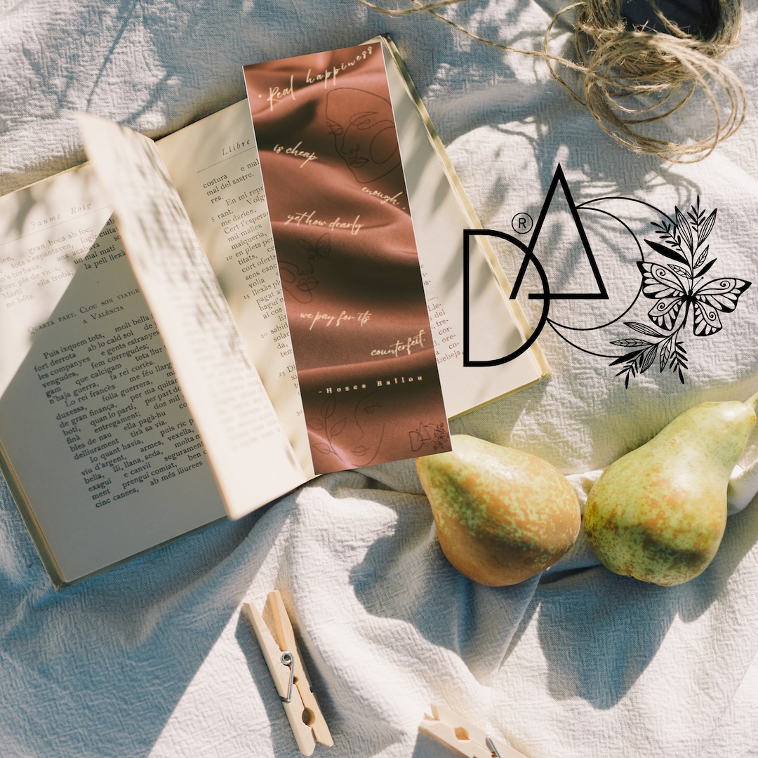 Minimalist Bookmarks, Downloadable Bookmarks, PDF Format, for Women - Etsy