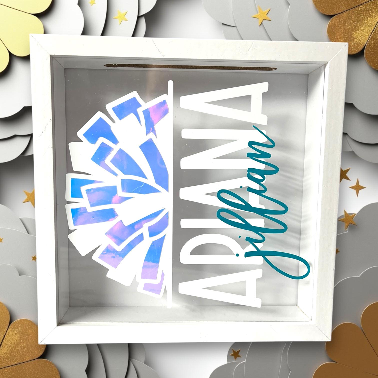 One-of-a-kind Shadow Box Bank, Personalized and Custom Ticket Keepsake ...