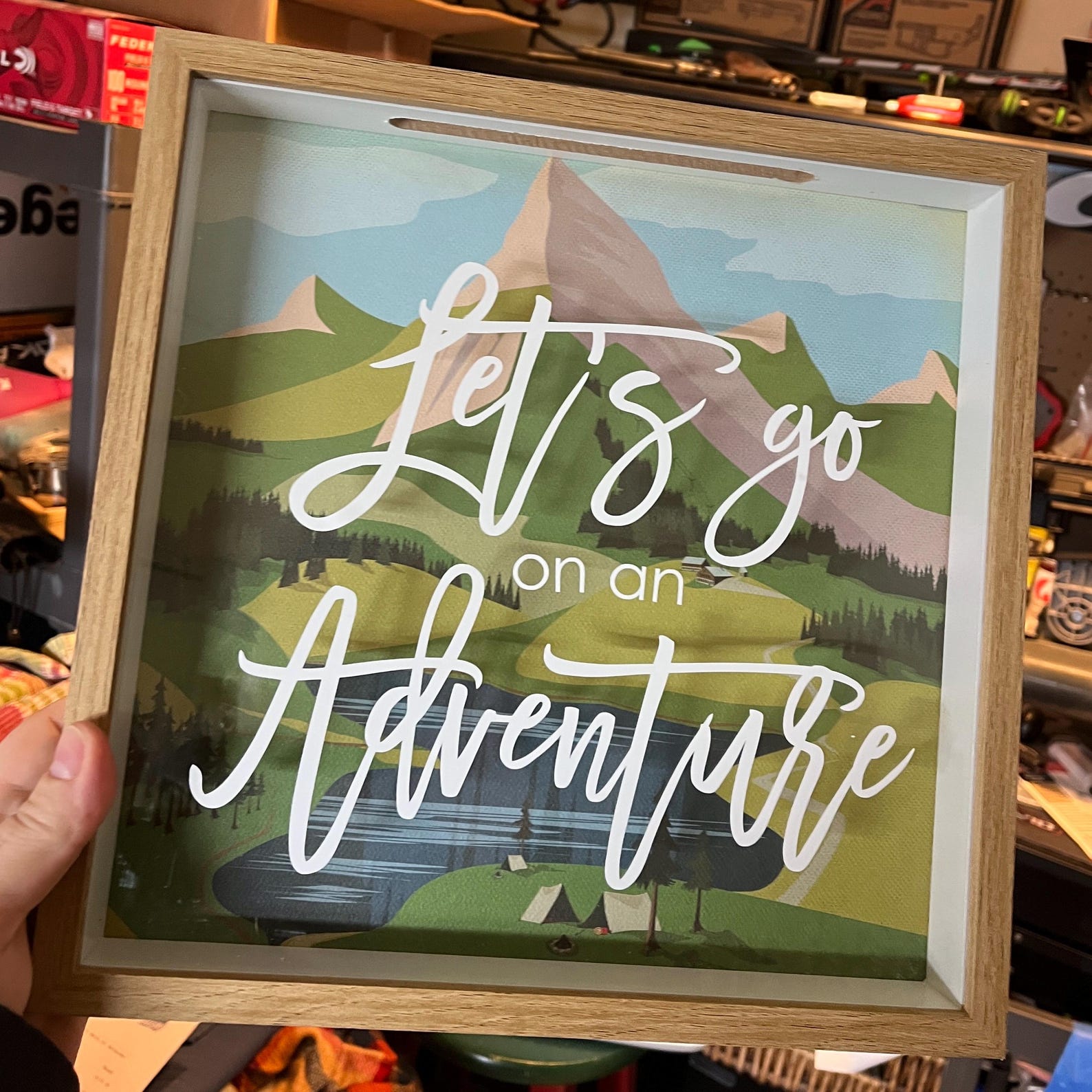 One-of-a-kind Shadow Box Bank, Personalized and Custom Ticket Keepsake ...