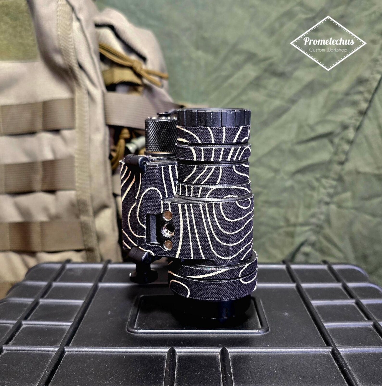 PVS-14 Wrap Cordura® 500D - 1x AA / 2x AA / Push Buttons - Etsy