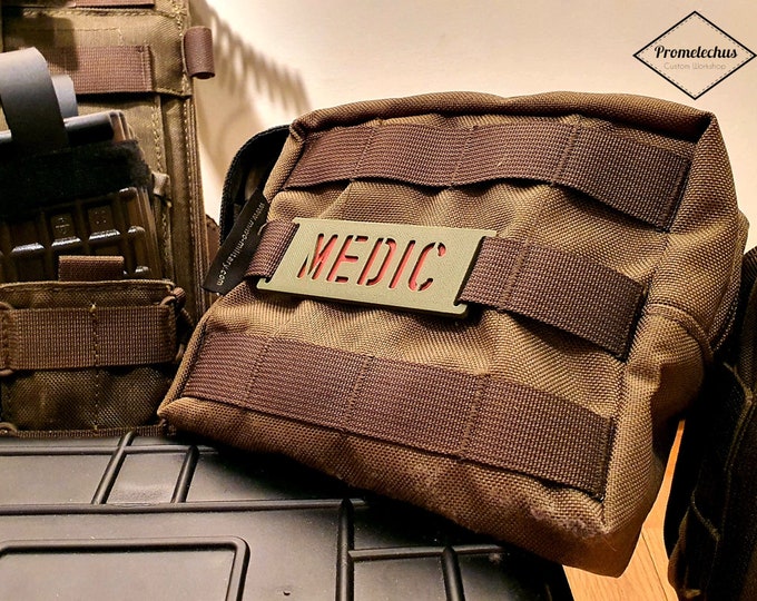Custom Tactical Molle Name Tag Choose Your Own Colors - Etsy