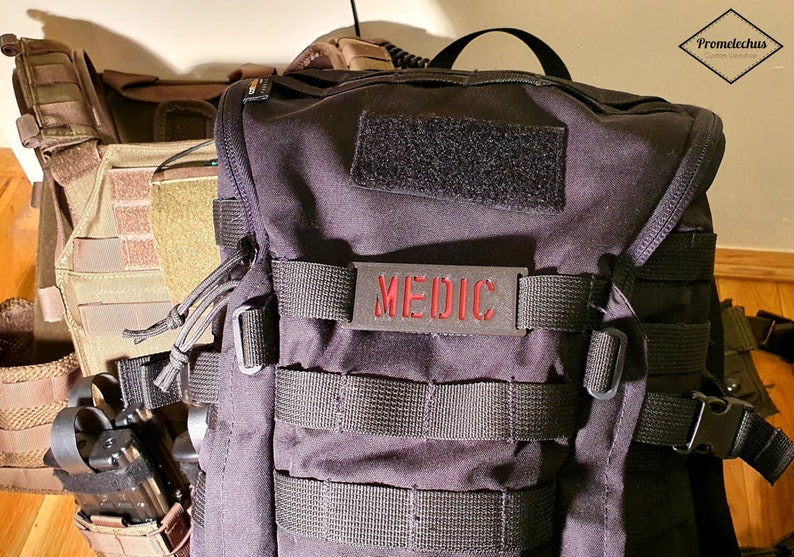 Custom Tactical Molle Name Tag Choose Your Own Colors - Etsy