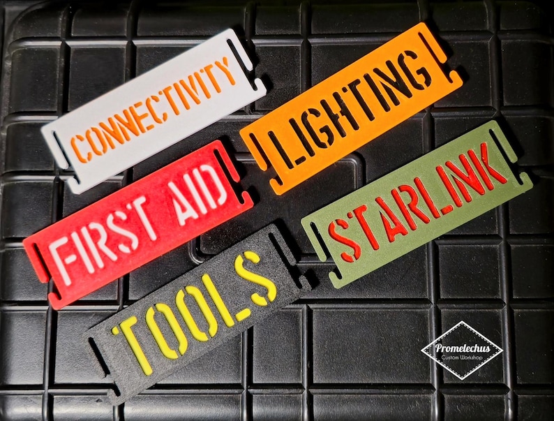 Custom Tactical Molle Name Tag - Choose Your Own Colors! - Etsy