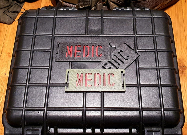 Custom Tactical Molle Name Tag Choose Your Own Colors - Etsy