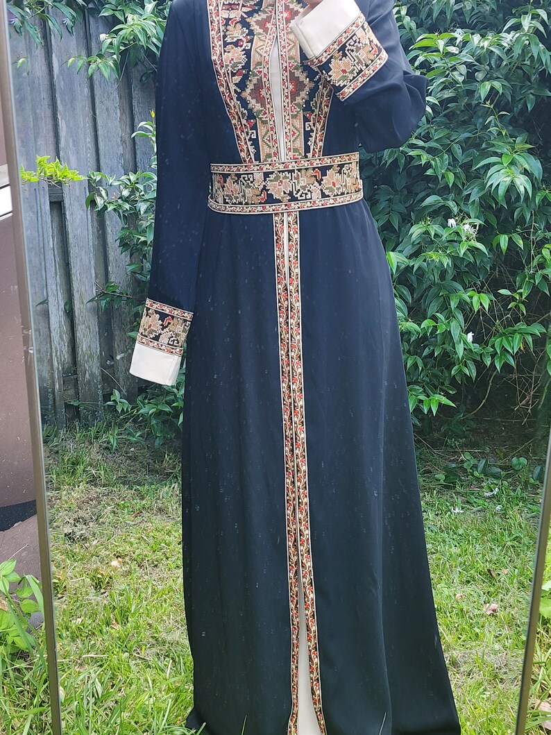 Thobe Tatreez Dress Handwoven - Etsy