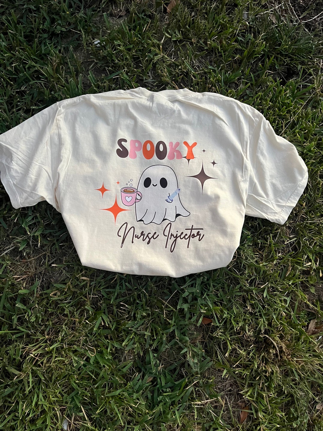 Bootox Crew/spooky Nurse Injector Shirt/worn Look/botox/halloween Nurse ...