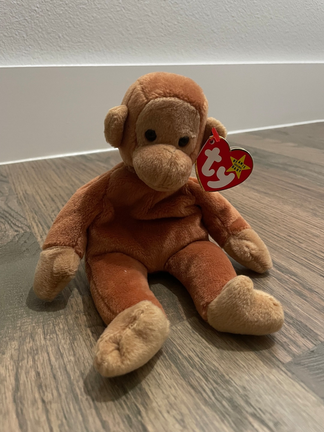 Bongo the Monkey | Ty Beanie Baby | MINT Condition - Etsy