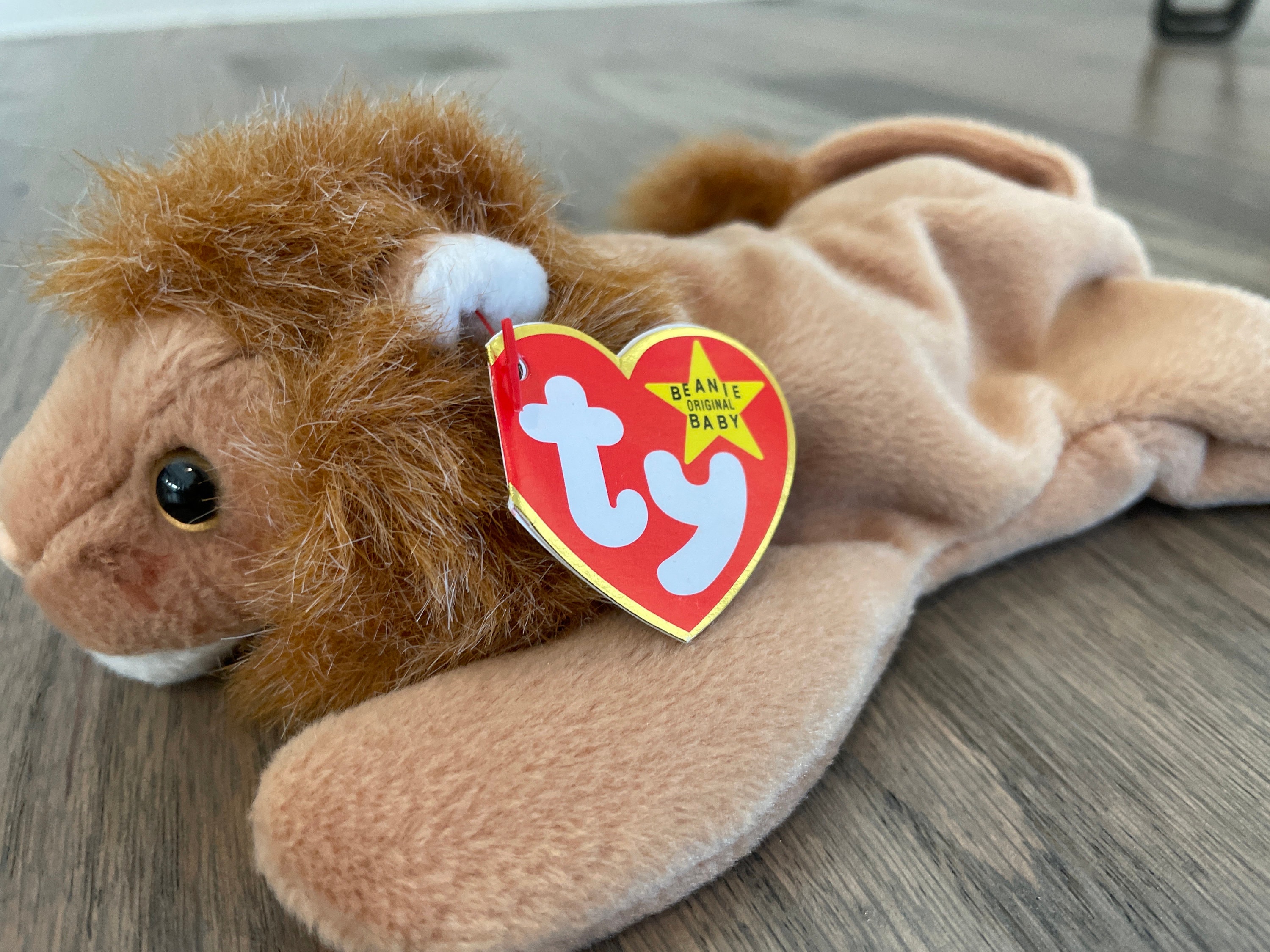 Roary the Lion | Ty Beanie Baby | MINT Condition - Etsy