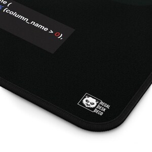 SQL Cheat Sheet Desk Mat for Database Administrators, Analysts, and ...