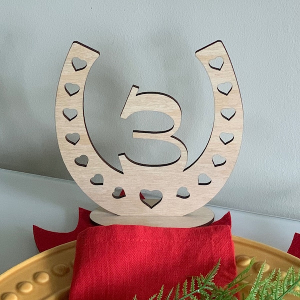 Western Style Table Numbers - Etsy