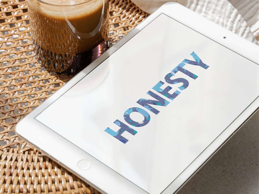 HONESTY Device Wallpaper, Inspirational Core Values, Colorful ...